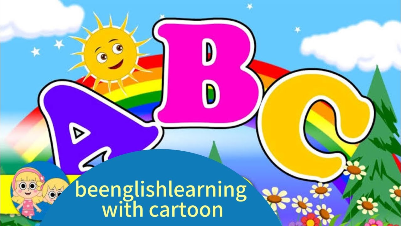 Learn ABCDE with cartoon / part-1 /beenglishlearning tutorial cartoon ...