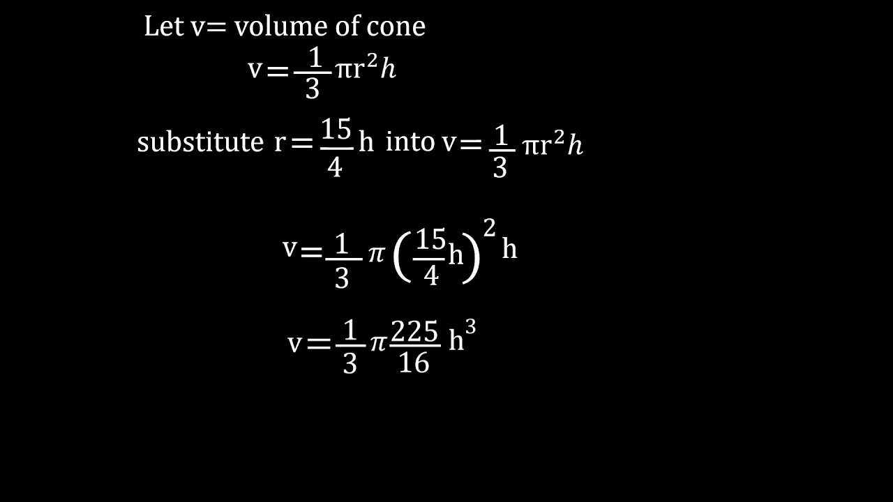 application of differentiation (optimization problems) - YouTube