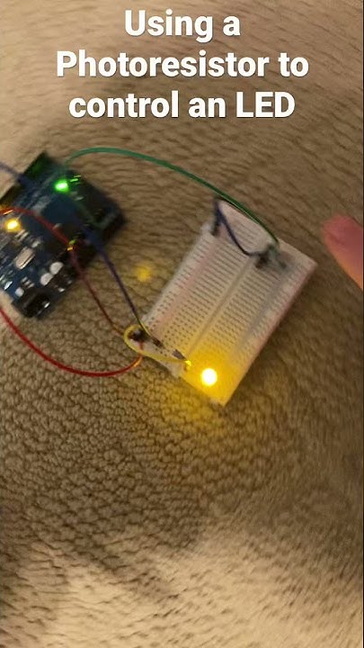 Arduino #3: Photoresistor - YouTube