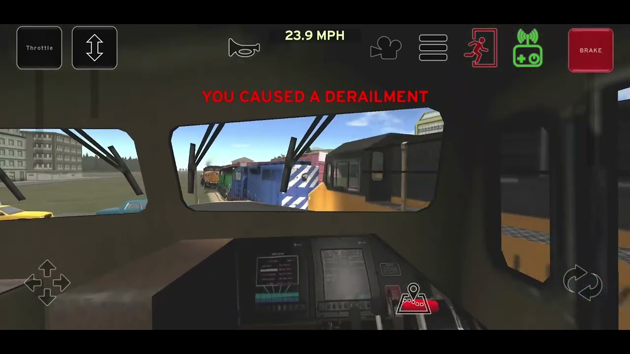 Kismet Train Collision - YouTube