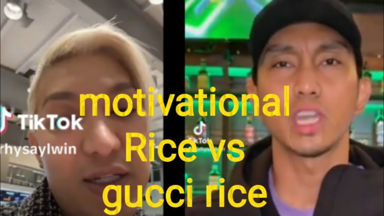 motivational Rice vs gucci Rice - YouTube