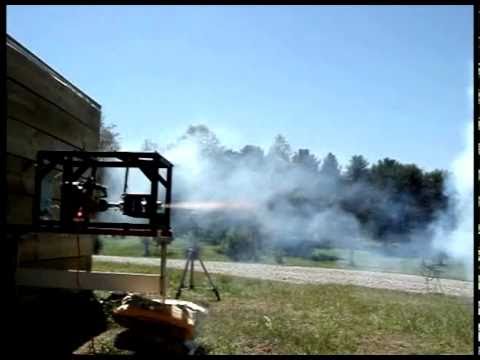 Hybrid Rocket Thrust Stand Test (beeswax and Oxygen) - FPE Teaching ...