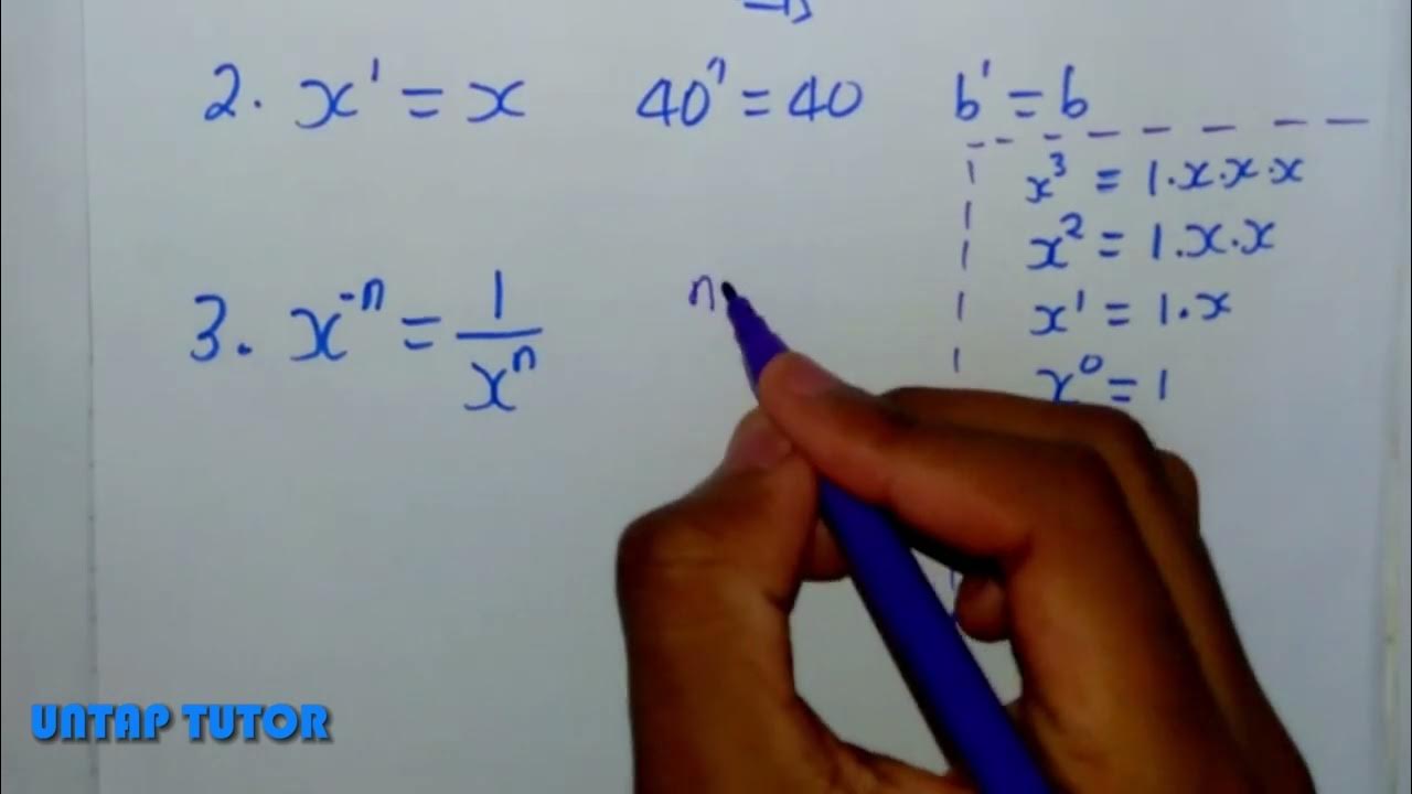 Understanding Laws of Exponents - YouTube