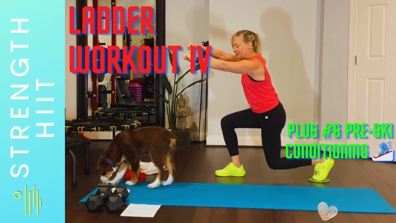 Strength HIIT E165 Power Peak Ladder Challenge @FitByKellie (w112923 ...