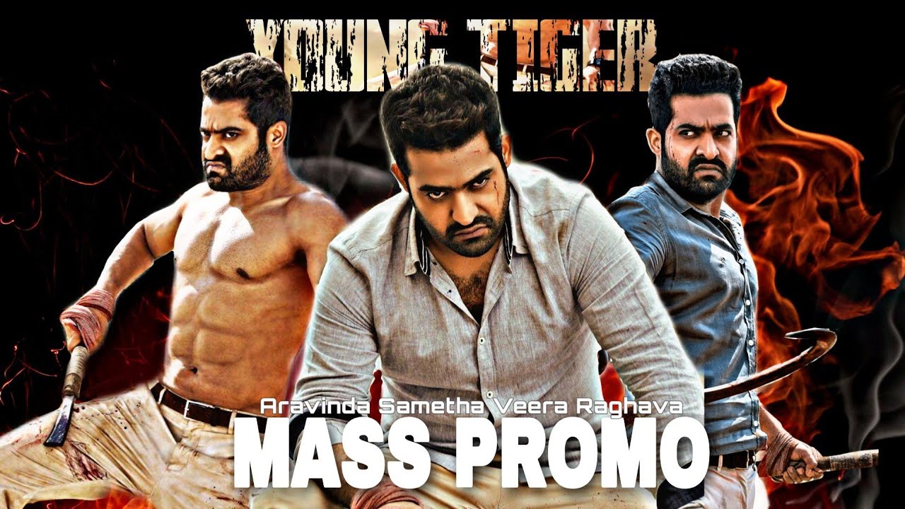 Jr.NTR Mass Status Video of #AravindaSamethaVeeraRaghava🔥 |SST•BGM|HD ...