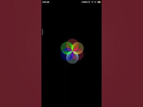 Colourful Circles Using Python Programming Language - YouTube
