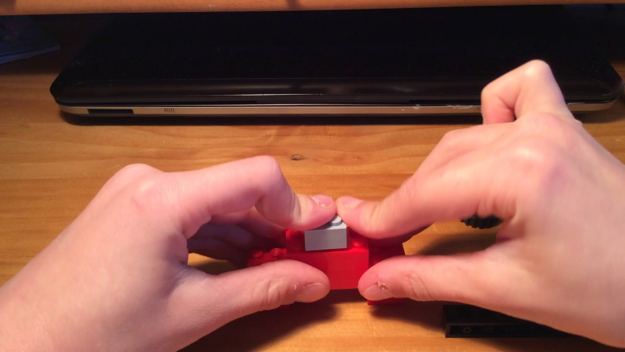 Mini lego catapult tutorial - YouTube