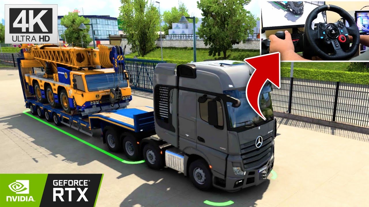 ETS 2 | RTX 3060 + i5-10400F | Logitech G29 Gameplay (MAX Ultra ...