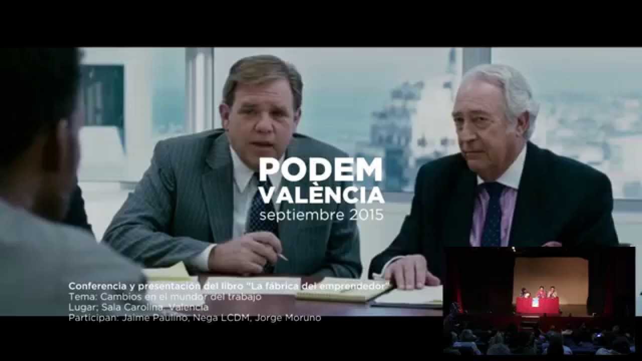 Jorge Moruno en Valencia. La fábrica del emprendedor - YouTube
