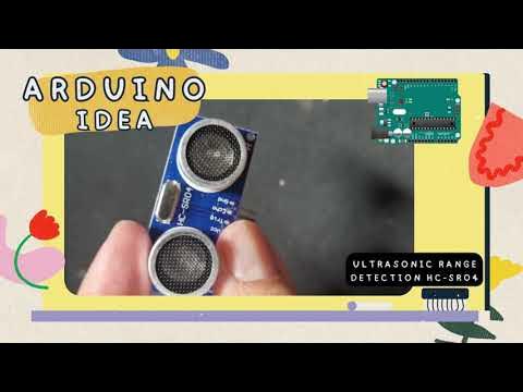 Arduino Ultrasonic range detection HC-SR04 - YouTube