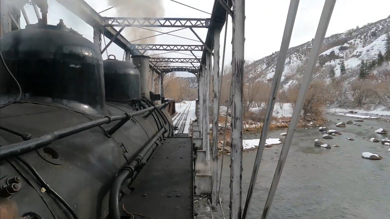GoPro Cab View on K-28 476 Part 1 (Snow) Winter Steam Train - Durango ...