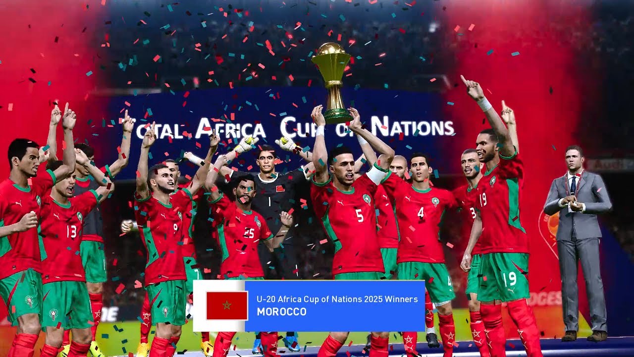 South Africa vs Morocco | U-20 AFRICA CUP OF NATIONS 2025 FINAL - YouTube