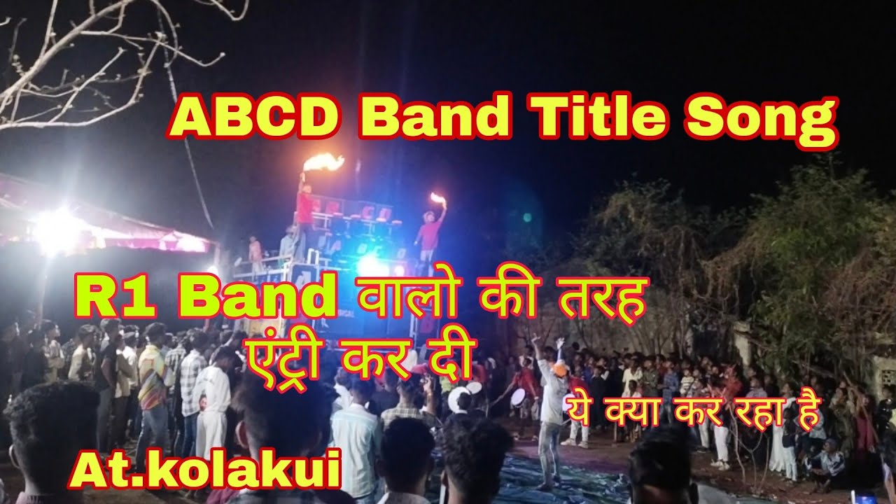 ABCD Band का बी बुटवाल 👻 Title Song मे तो R1 वालो की तरह एंट्री मार दी ...