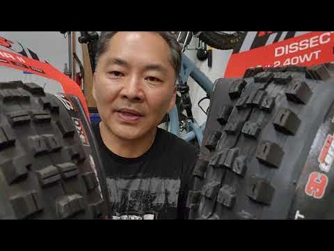 Maxxis Dissector vs DHR II - long term review - YouTube