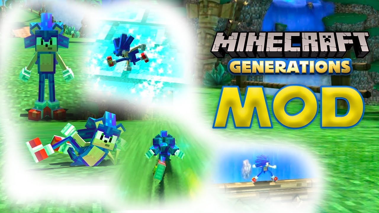 Minecraft Sonic in Sonic Generations?! - Sonic Generations Mods - YouTube