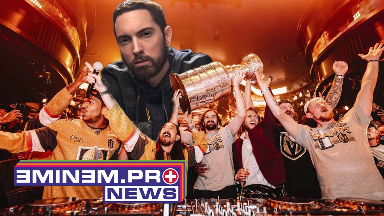 Vegas Golden Knights Celebrate Stanley Cup Win Rapping Eminem’s Hit ...