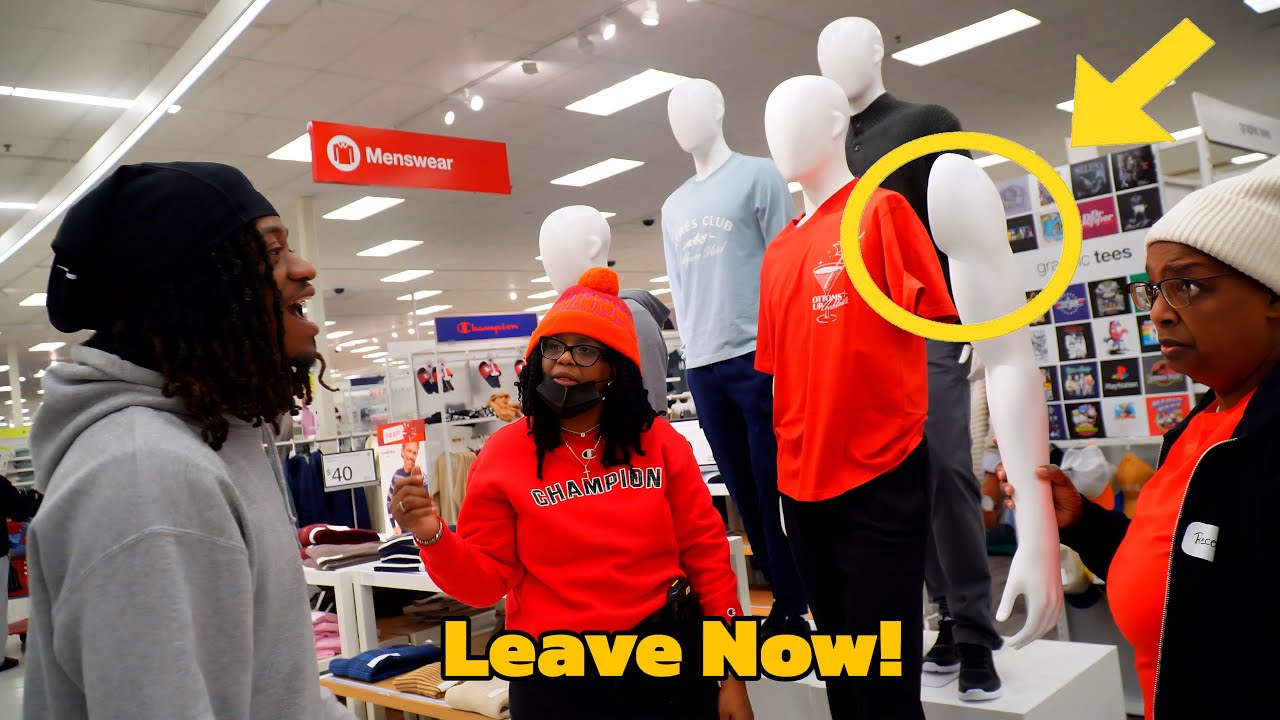 Buying Mannequins In Target Prank! - YouTube