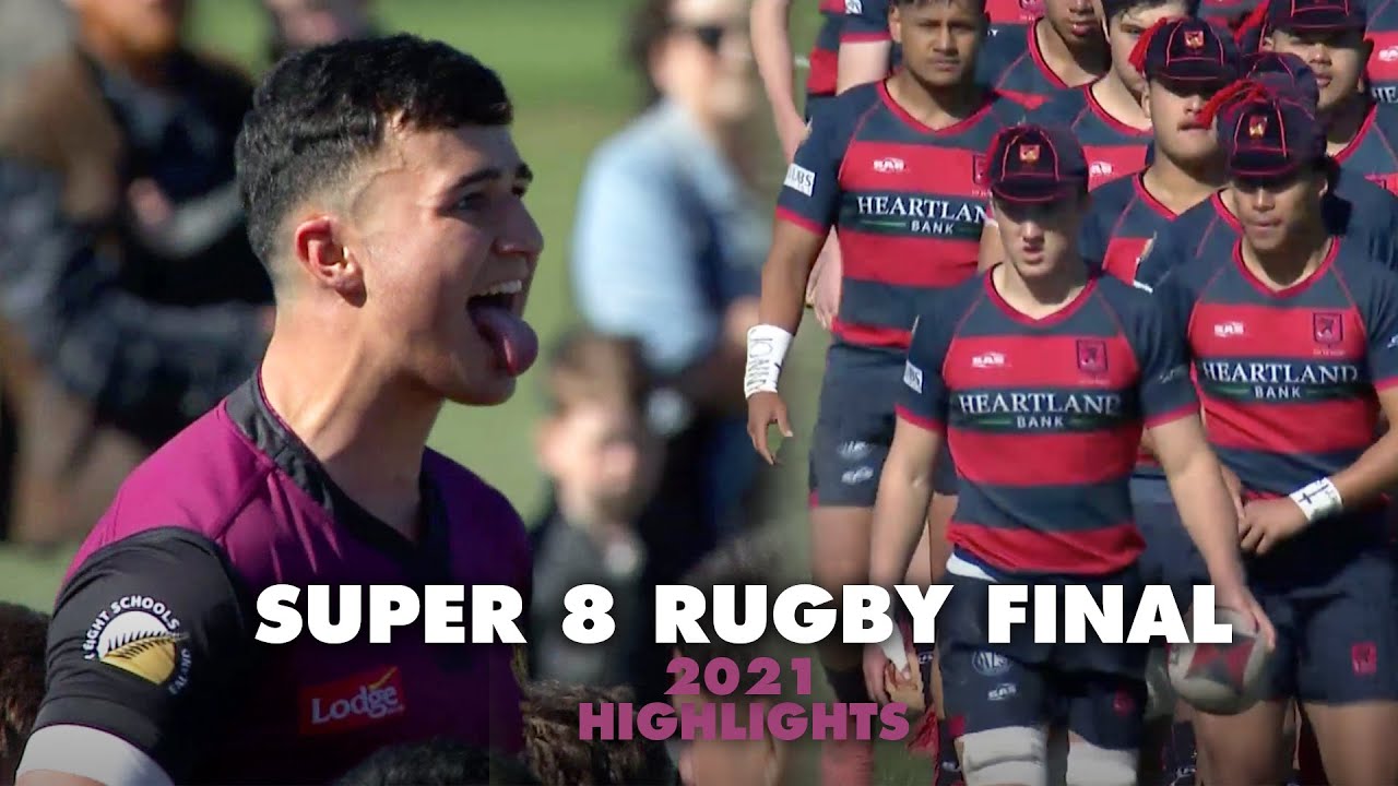 When the two top schoolboy rugby teams in New Zealand meet | Super 8 ...