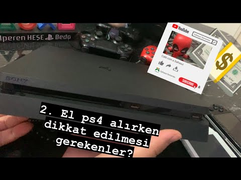 2. El ps4 alırken dikkat edilmesi gerekenler.