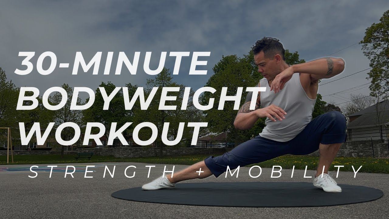 TRAINING FOR VITALITY | 30-minute Bodyweight MIXED MOVEMENT Workout ...