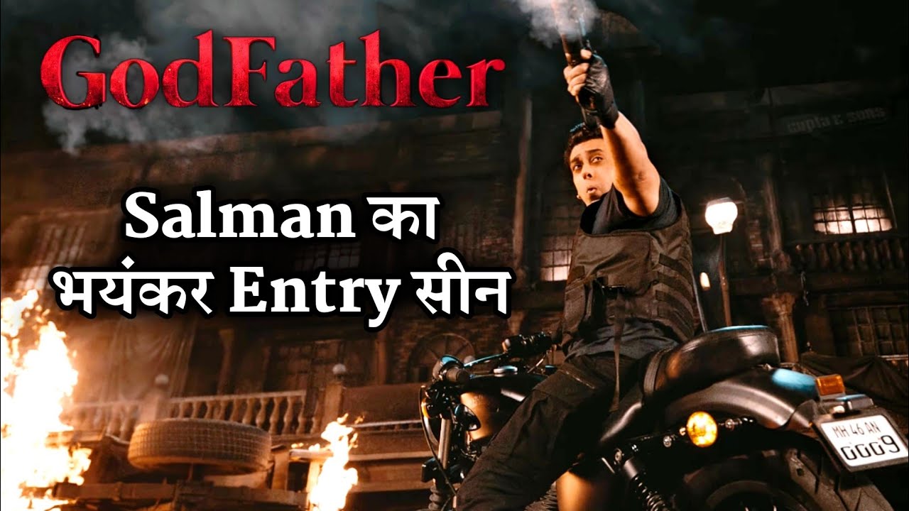 God Father Teaser || Salman Khan Bike Entry Scene || Megastar ...