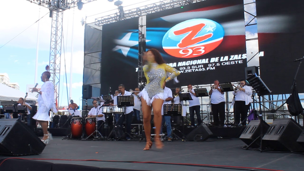 YOLANDA RIVERA EN EL DIA NACIONAL DE LA SALSA 03/17/2019 - YouTube