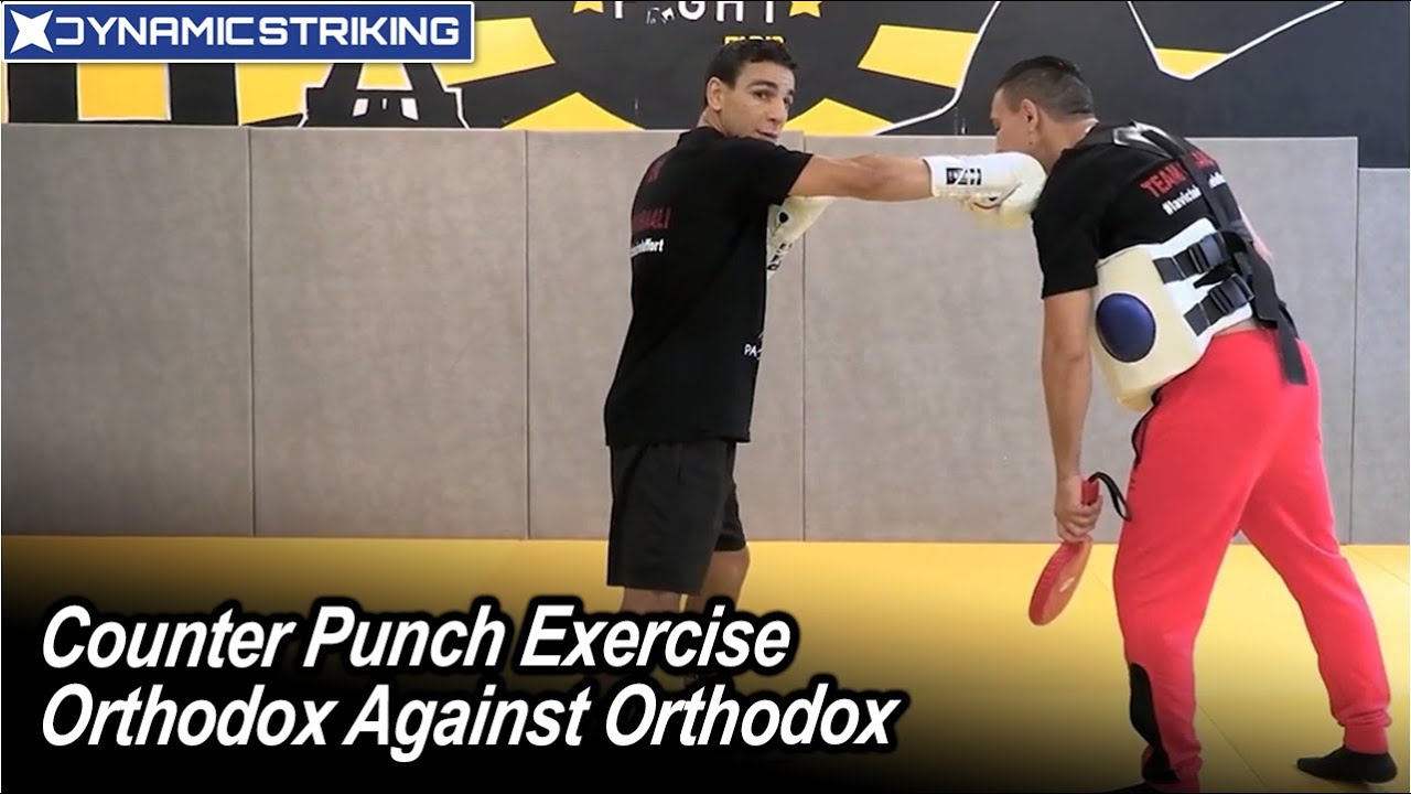 Counter Punch Exercise Orthodox Against Orthodox from Nordine Oubaali ...