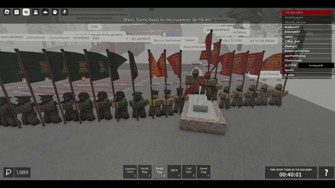 Roblox Military Simulator / Attending a Red army Inspection ¤136 - YouTube