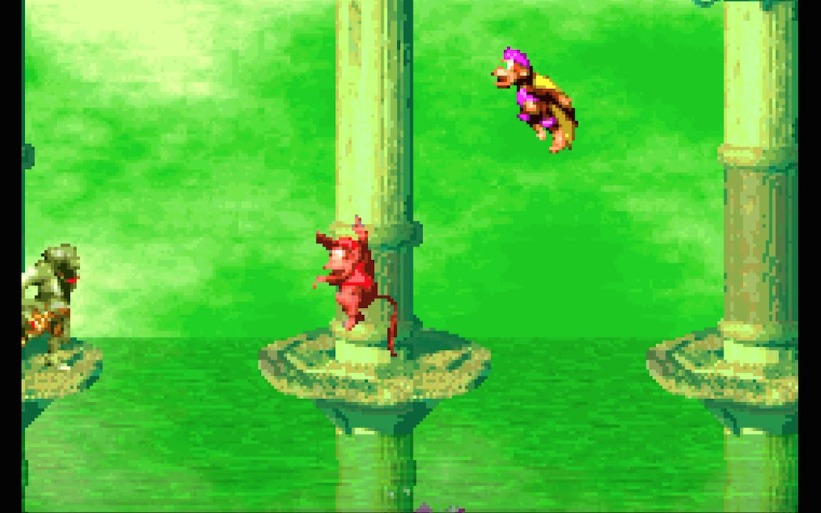 Donkey Kong Country 2 (GBA): Slime Climb [1080 HD] - YouTube