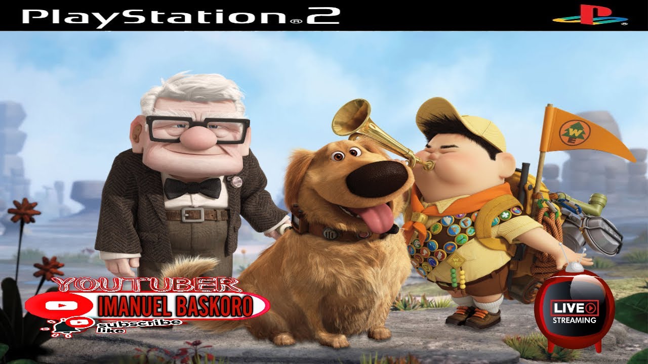 🎥Disney UP PS2 Gameplay | Game Petualangan Animasi Klasik Game ke #10💪 ...