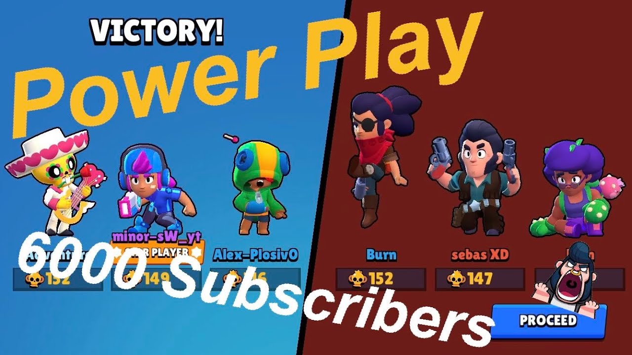 Power Play Brawl Stars 11,000 Trophies (700+ trophies brawler) - YouTube