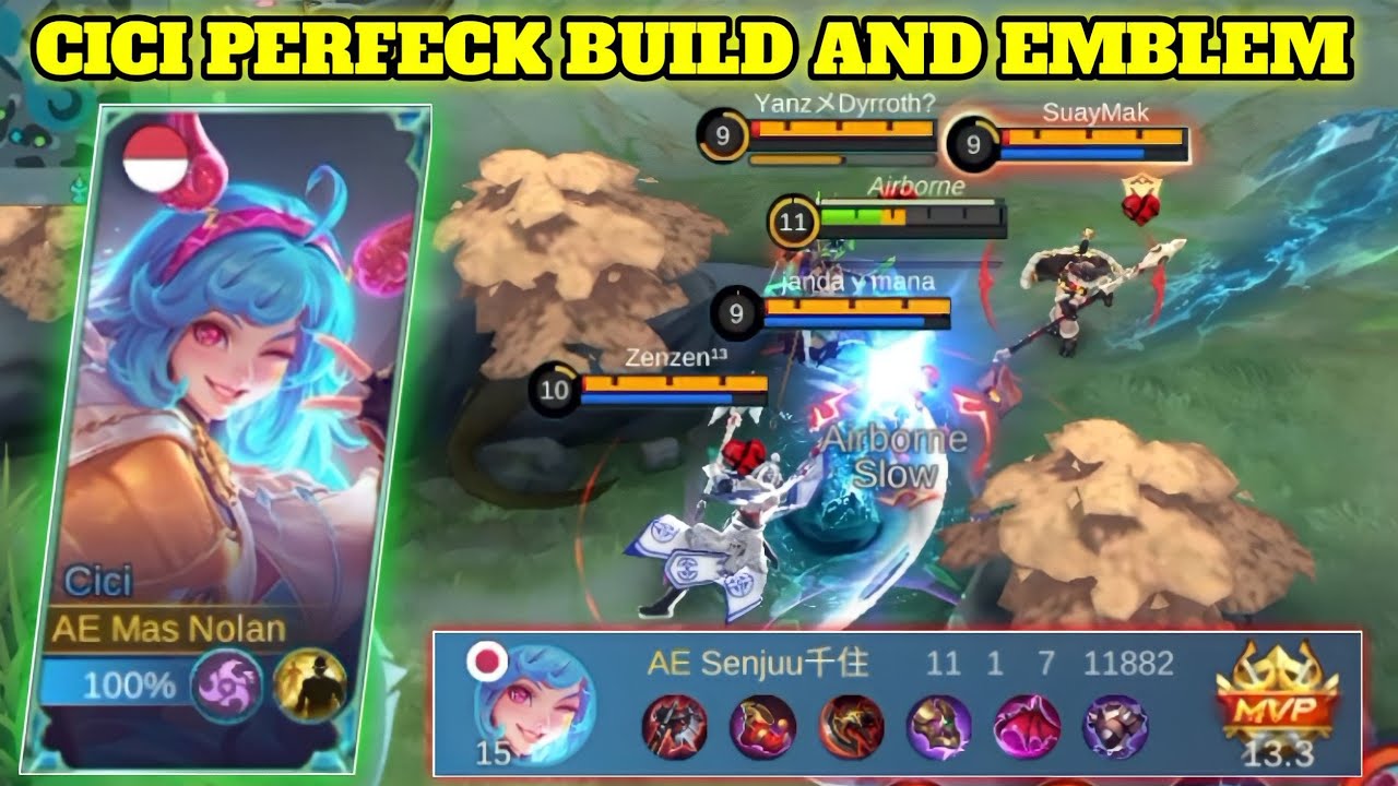 CICI PERFECK BUILD AND EMBLEM‼️CICI 1 VS 4 IS NOT DEAD⁉️THE SICKEST ...