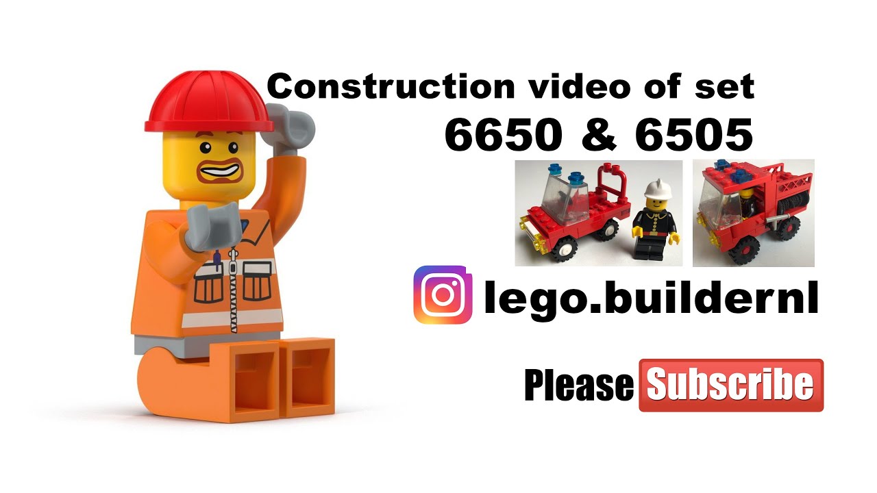 Instruction video of LEGO set 6650 & 6505 - YouTube