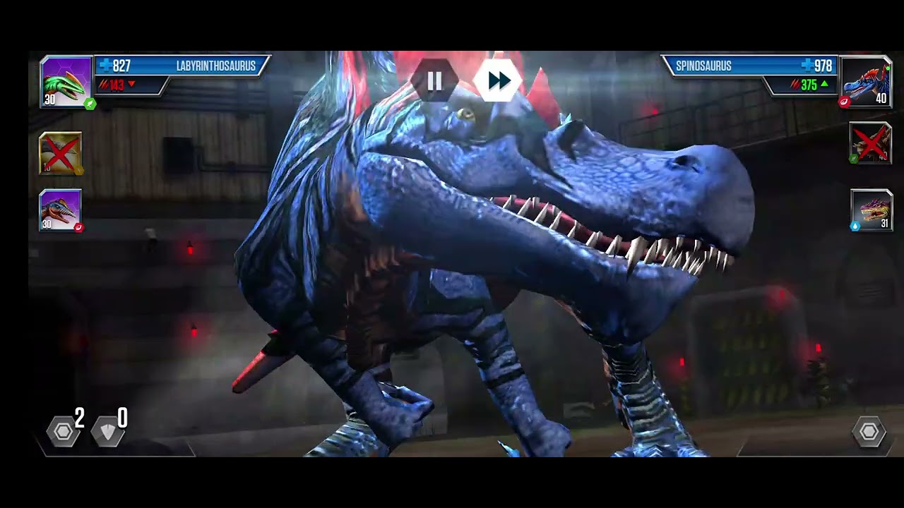 Jurassic World: The Game Suprannotitan | Spinosaurus | Stegosaurus ...