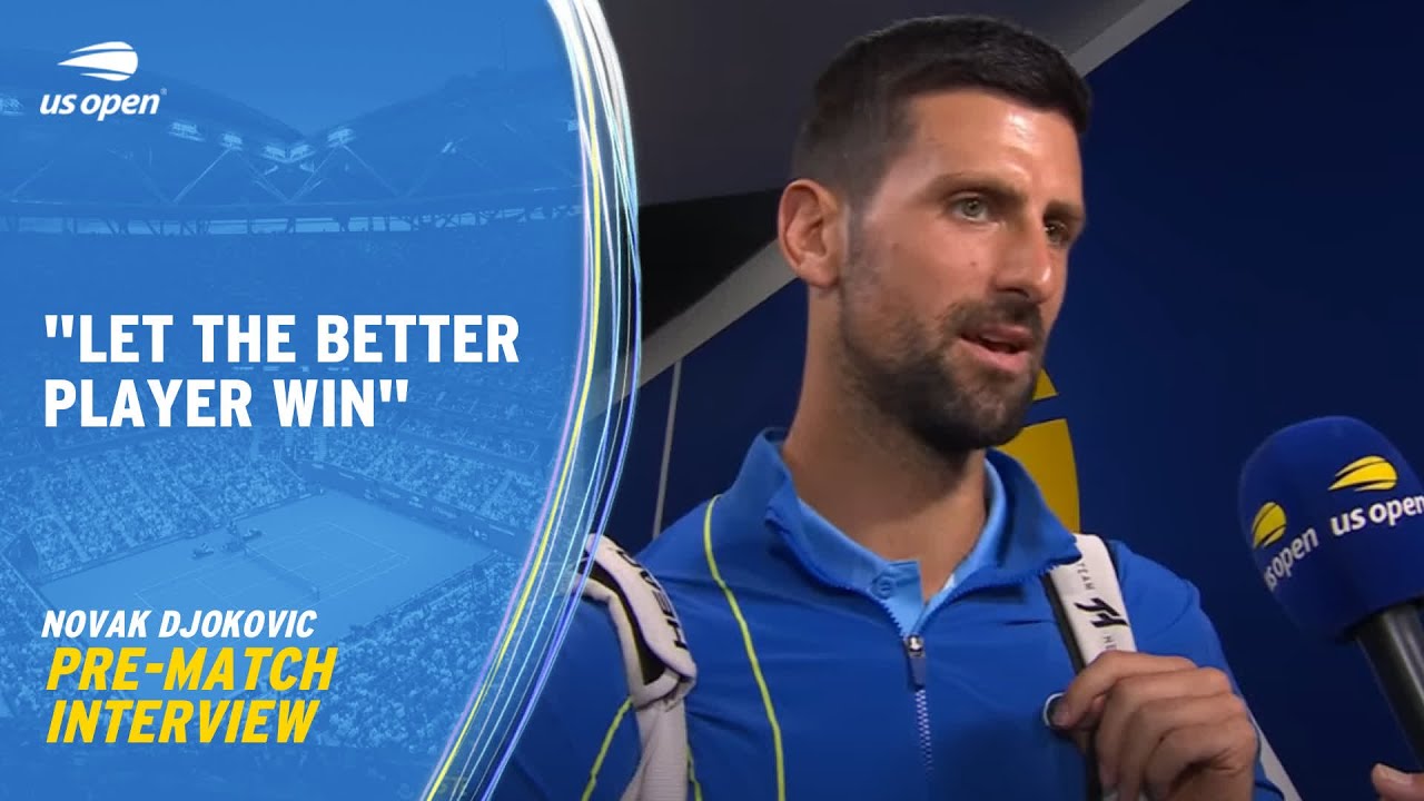 Novak Djokovic Pre-Match Interview | 2023 US Open Semifinal - YouTube