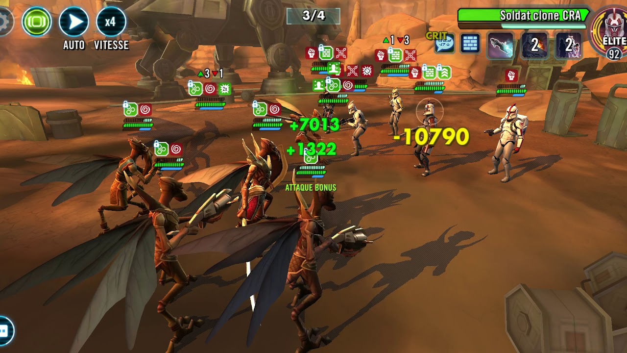 SWGoH - Bataille de territoire Geo DS - Mission spéciale Wat Tambor ...