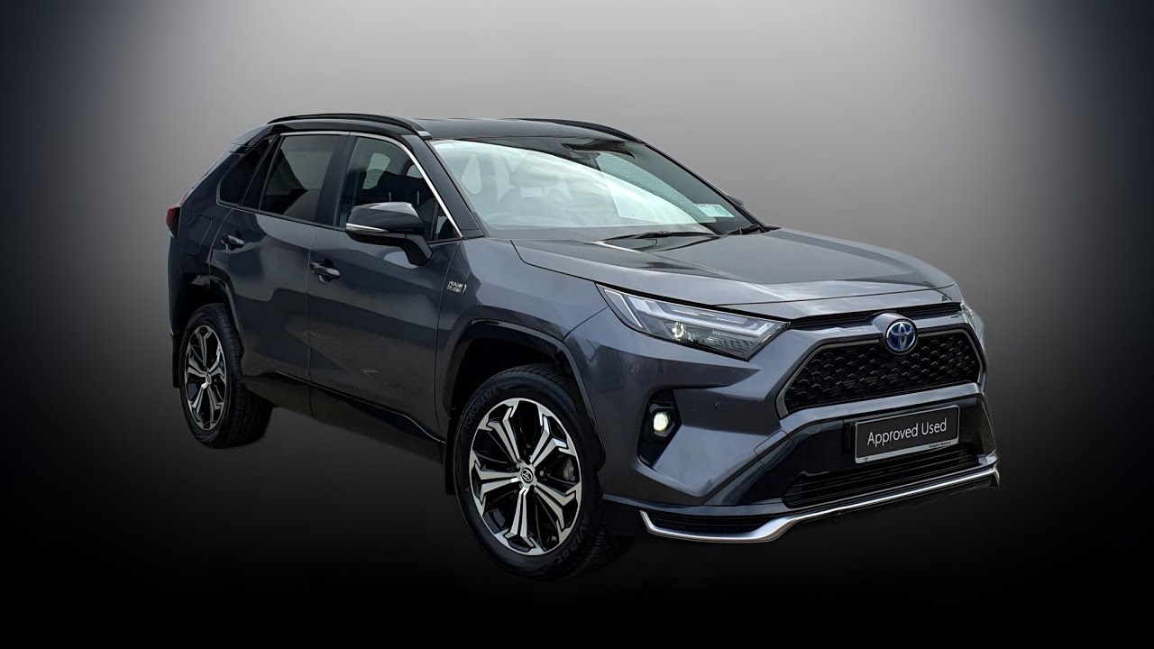 2022. (221 REG).TOYOTA - RAV4 - PLUG-IN HYBRID - SPORT. ASH GREY BI ...