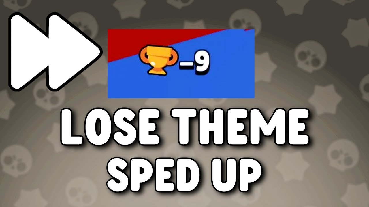 Brawl Stars Losing Music SPED UP | 1 Hour - YouTube