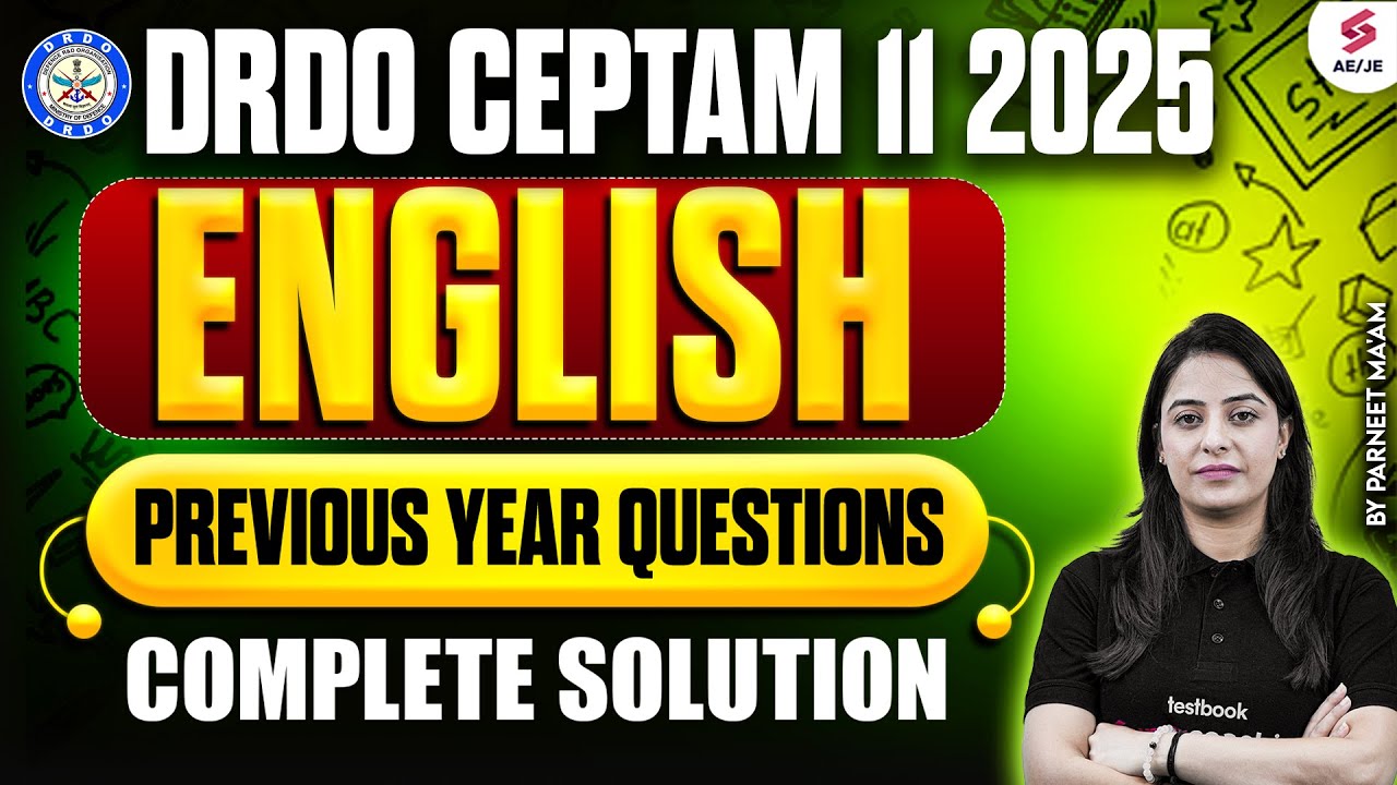 DRDO CEPTAM 11 Recruitment 2025 | DRDO CEPTAM 11 Previous Year Question ...