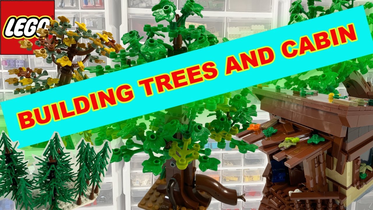 How to build a big MOC forest diorama #1 - YouTube