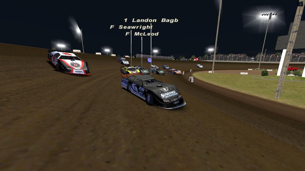 Atomic Speedway - Dirt Motorsport '16 Late Model Pick-Up Race - rFactor ...