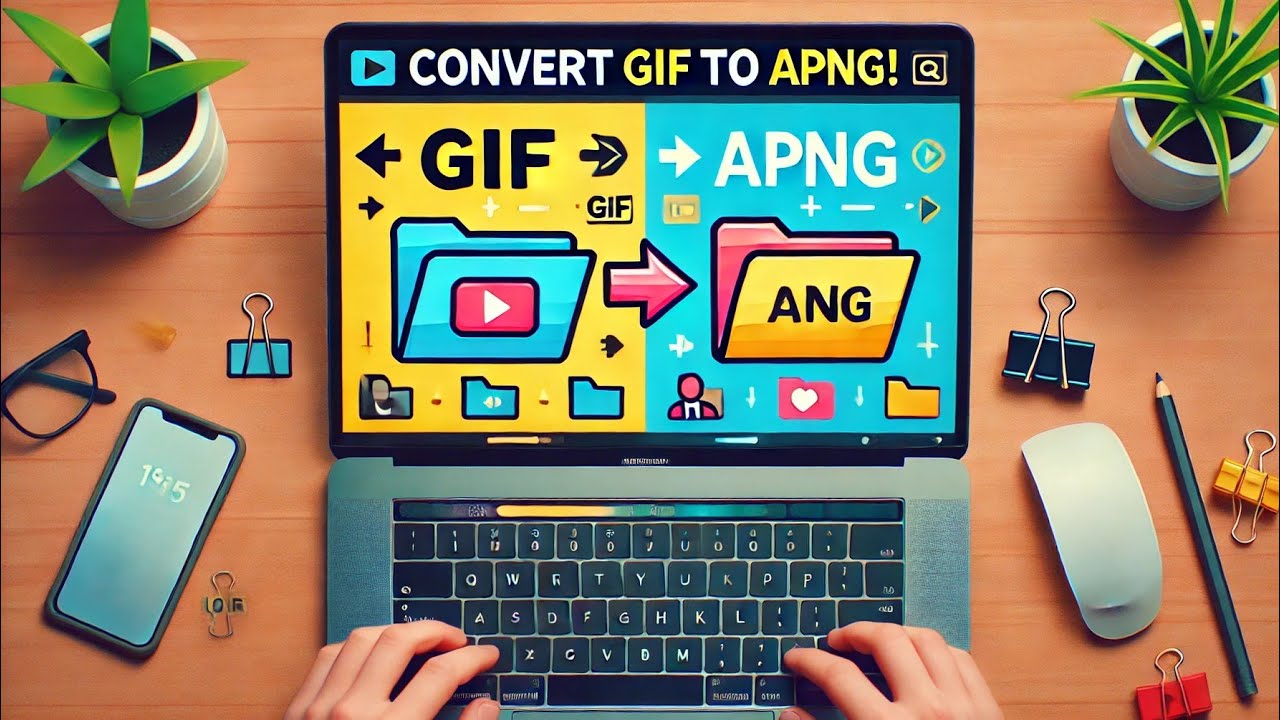 How To Convert GIF To APNG | How To Make Community Posts Animated PNG ...