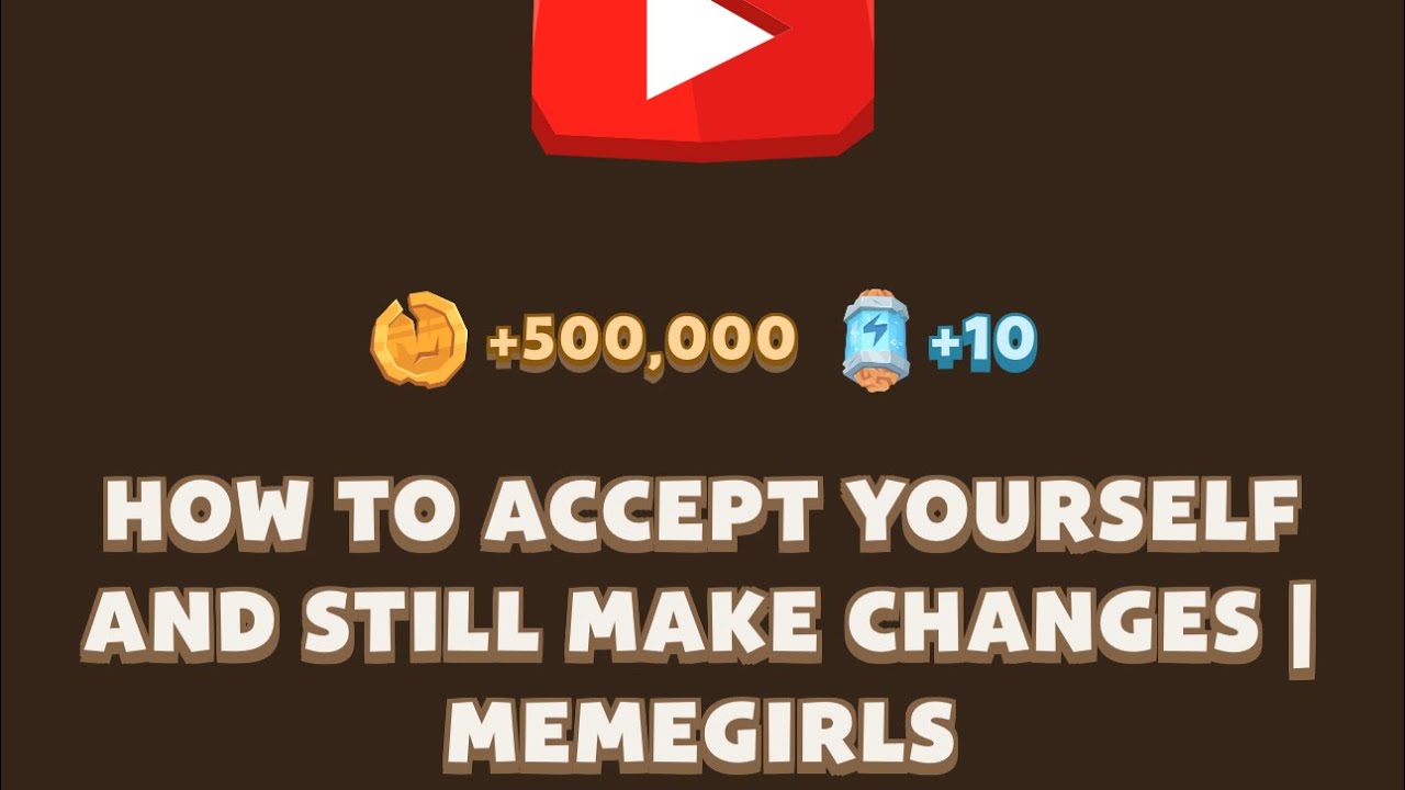 How To Accept Yourself And Still Make Changes|Memegirls Code |Memefi Youtube Video Code Memefi ...