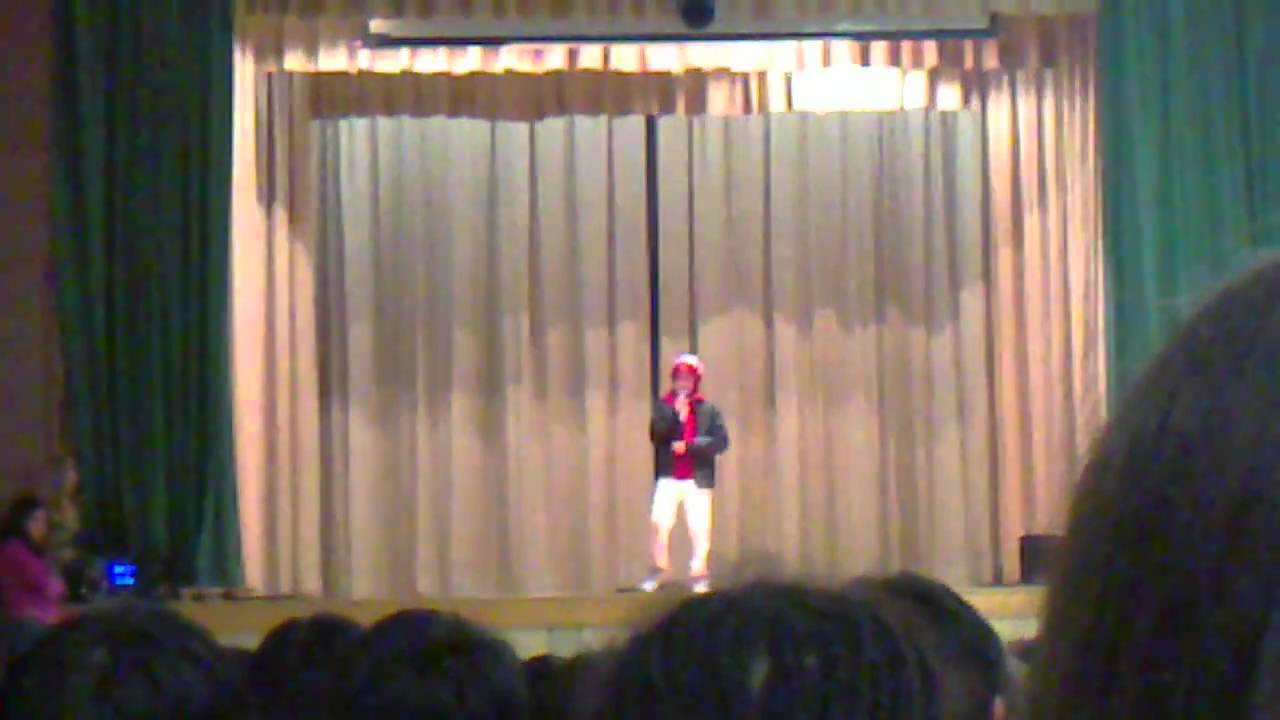 Jaden Singing Grenade: Earl Haig Glee Showcase - YouTube