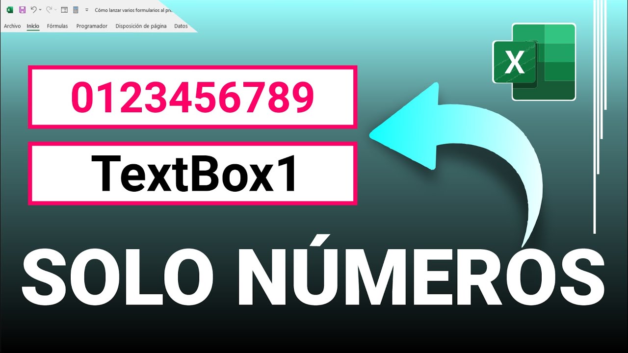 Cómo permitir sólo NÚMEROS en un TEXTBOX y limitar la cantidad de cifras - YouTube