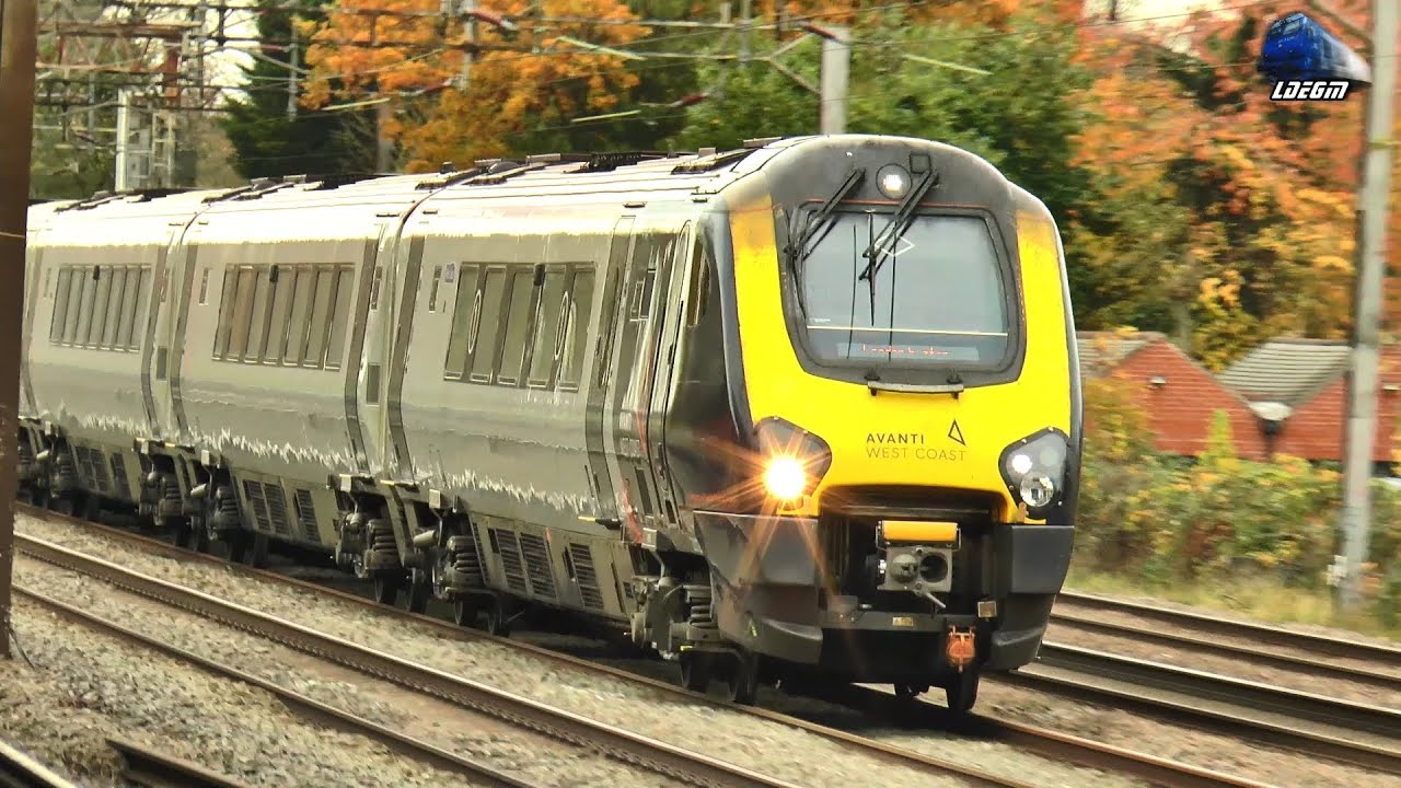 British Rail Class 221 Super Voyager 🚄 Diesel High Speed Trains in ...