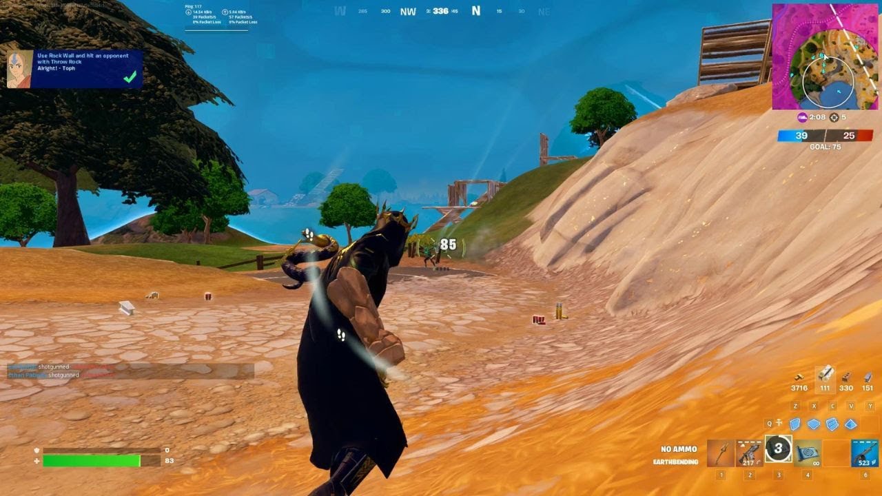 Use Rock Wall and hit an opponent with Throw Rock - YouTube