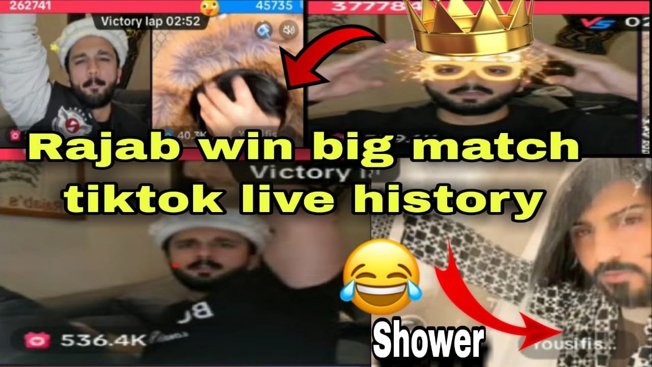 Rajab Batt Big Match Win Tiktok Live History 🏾️ Rajab VS Yousif ...