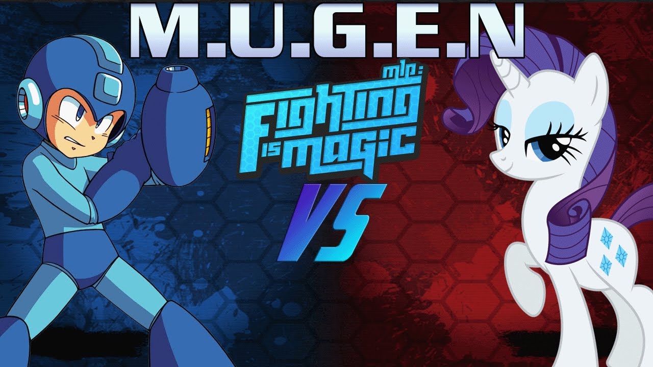 Fighting Is Magic Mugen Rockman VS Rarity - YouTube