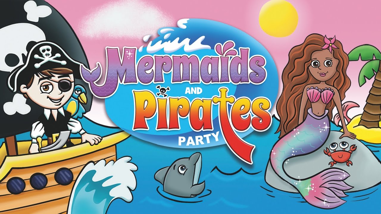 Mythical Mermaids & Pirates by DNA Kids Party - YouTube
